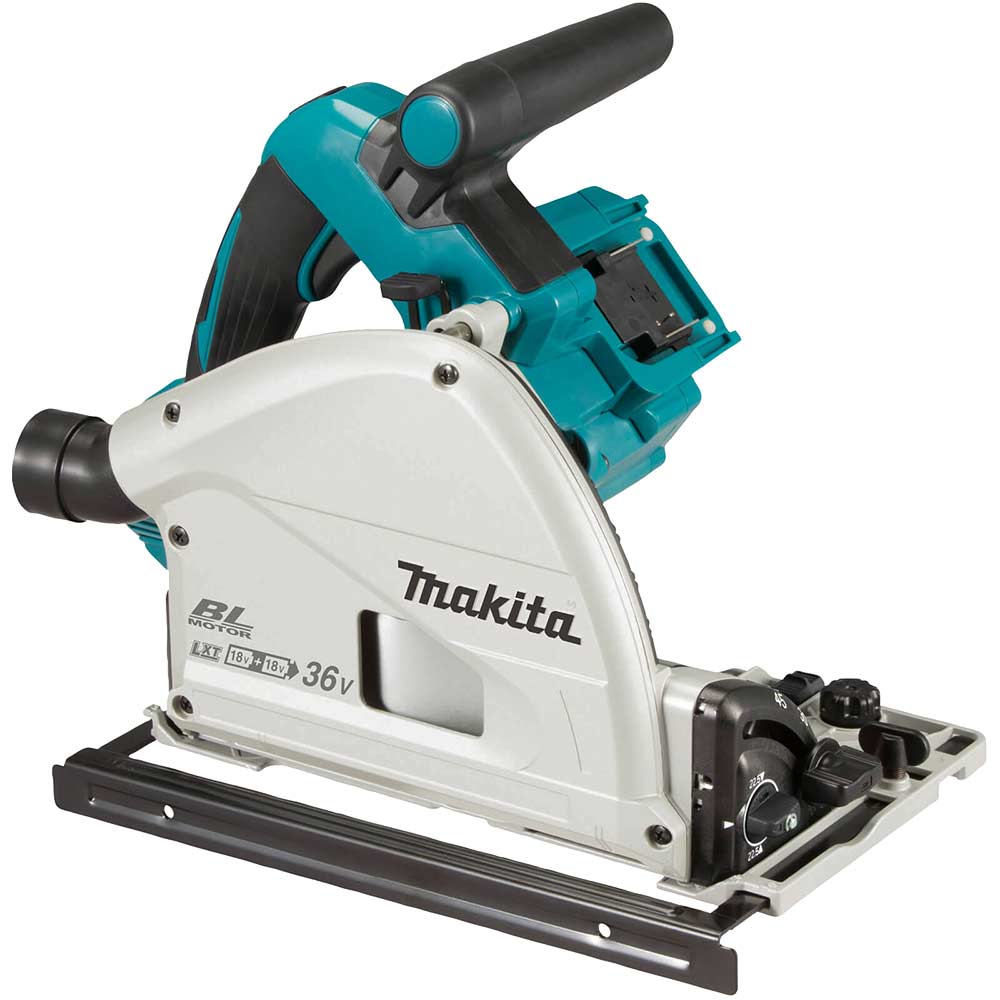 Makita DSP600 Twin 18v LXT Cordless Brushless Plunge Saw 165mm Plunge Saws