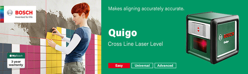 Bosch QUIGO III Self Levelling Cross Line Laser Level New Laser Levels