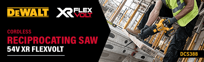DeWalt DCS388 54v XR Cordless Brushless FLEXVOLT Reciprocating Saw Recipro Saws