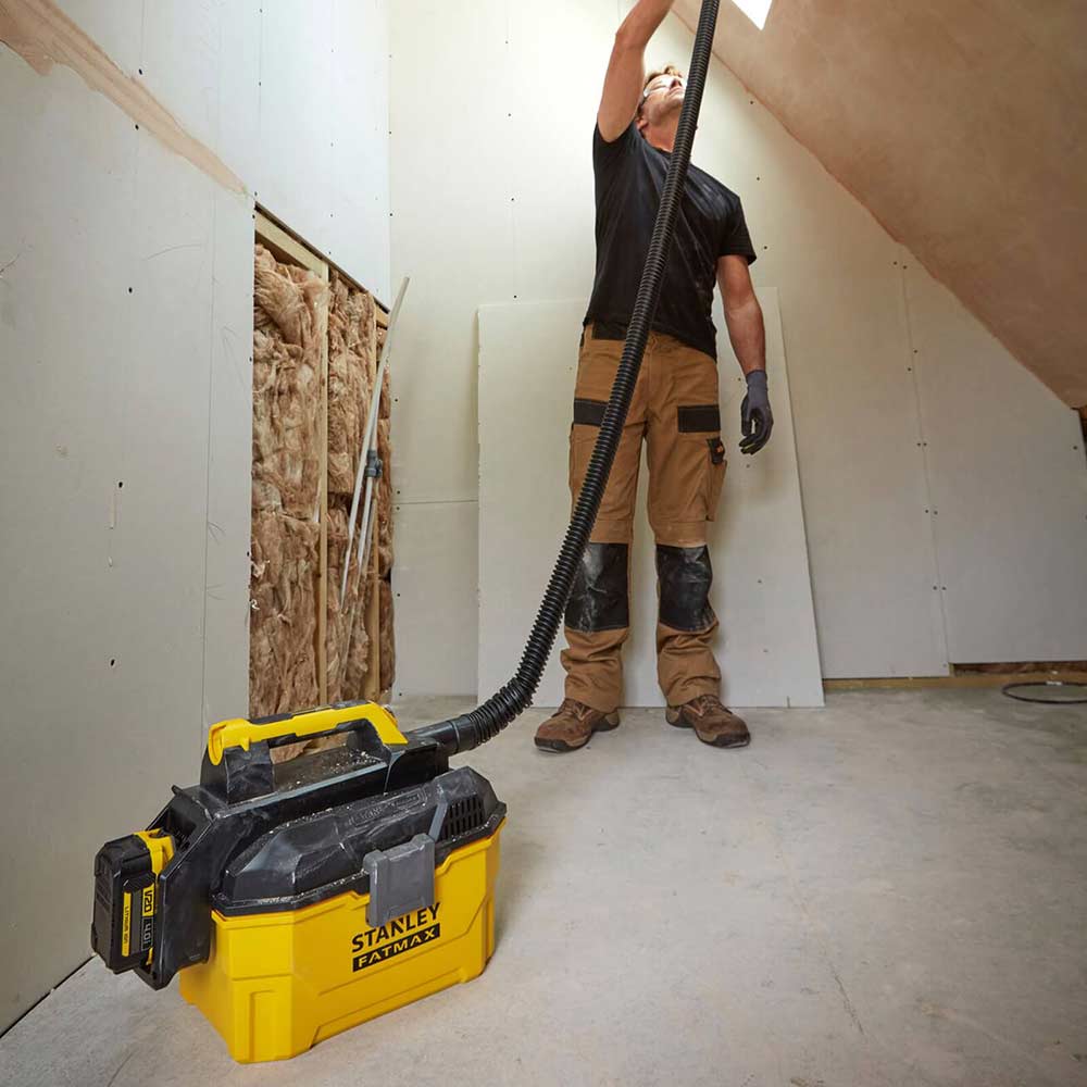 Stanley FatMax V20 18v Cordless Wet and Dry Vacuum Cleaner 7.5L Vacuum Cleaners