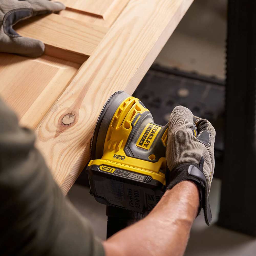 Stanley FatMax V20 18v Cordless Random Orbit Disc Sander 125mm Disc Sanders