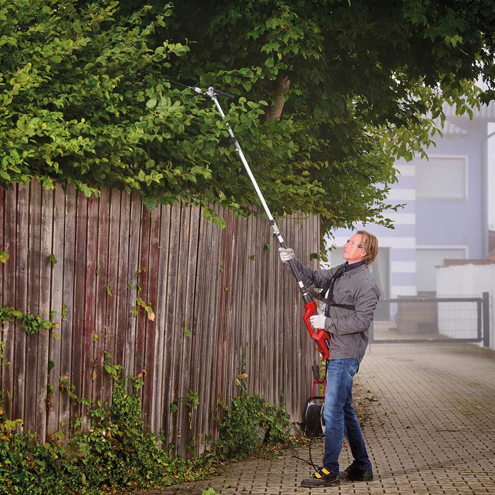 Long handle electric hedge trimmer store