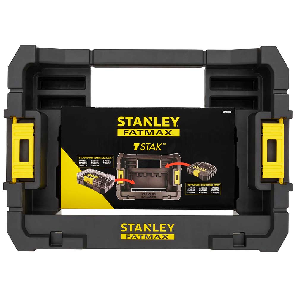 Stanley FatMax TSTAK Caddy for Bulk and Small Storage Cases Tote Trays