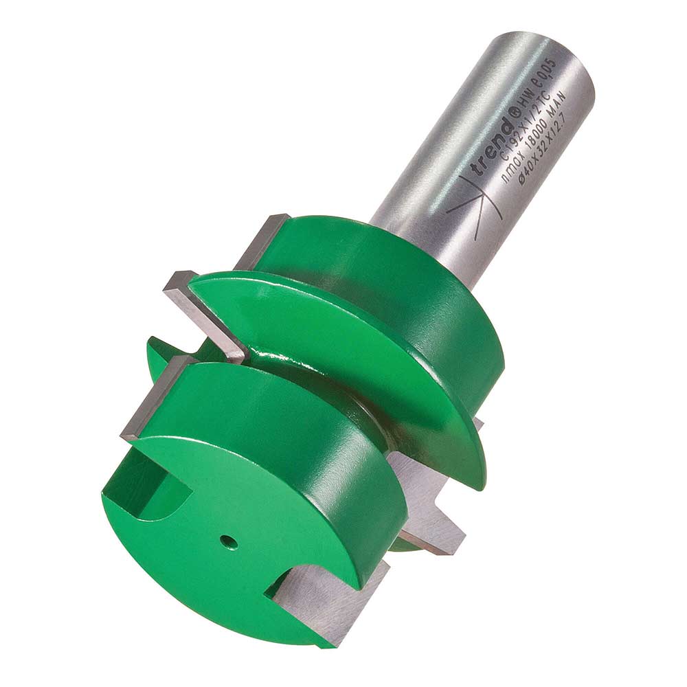 Trend CRAFTPRO Offset Tongue and Groove Router Cutter General Cutting Bits