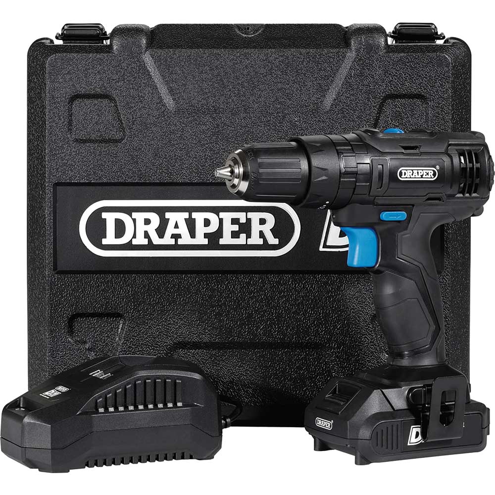 Draper D20ECD28SET D20 20v Cordless Combi Drill Kit | Combi Drills