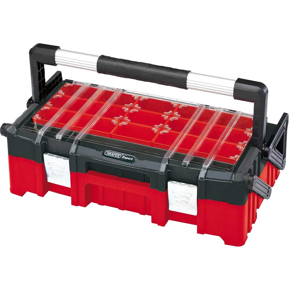 Draper Expert Cantilever Organiser Tool Box | Tool Boxes