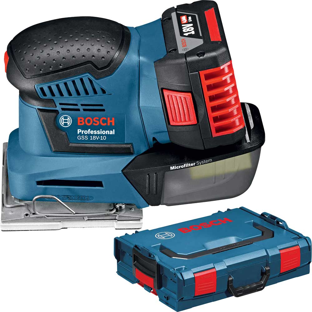 Bosch GSS 18 V-10 18v Cordless Palm Sander No Batteries No Charger Case