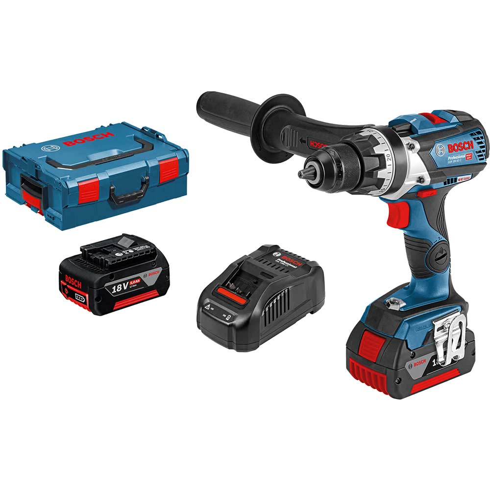 Bosch Gsr 18 V 60 C 18v Cordless Connection Ready Drill Driver No