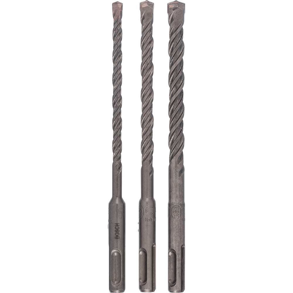 Bosch 3 Piece S4L SDS Plus Masonry Drill Bit Set | SDS Plus Drill Bits