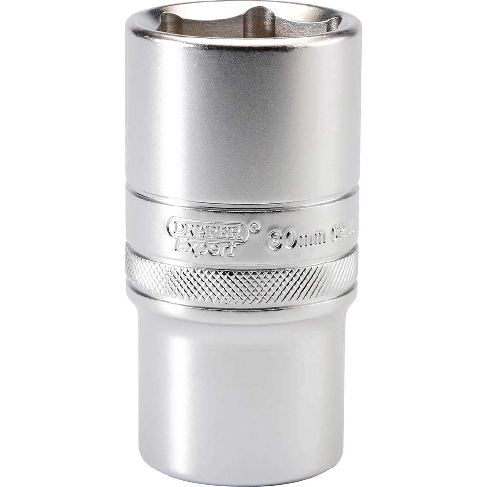 Draper 1/2" Drive Satin Finish Deep Hexagon Socket Metric | Single Sockets