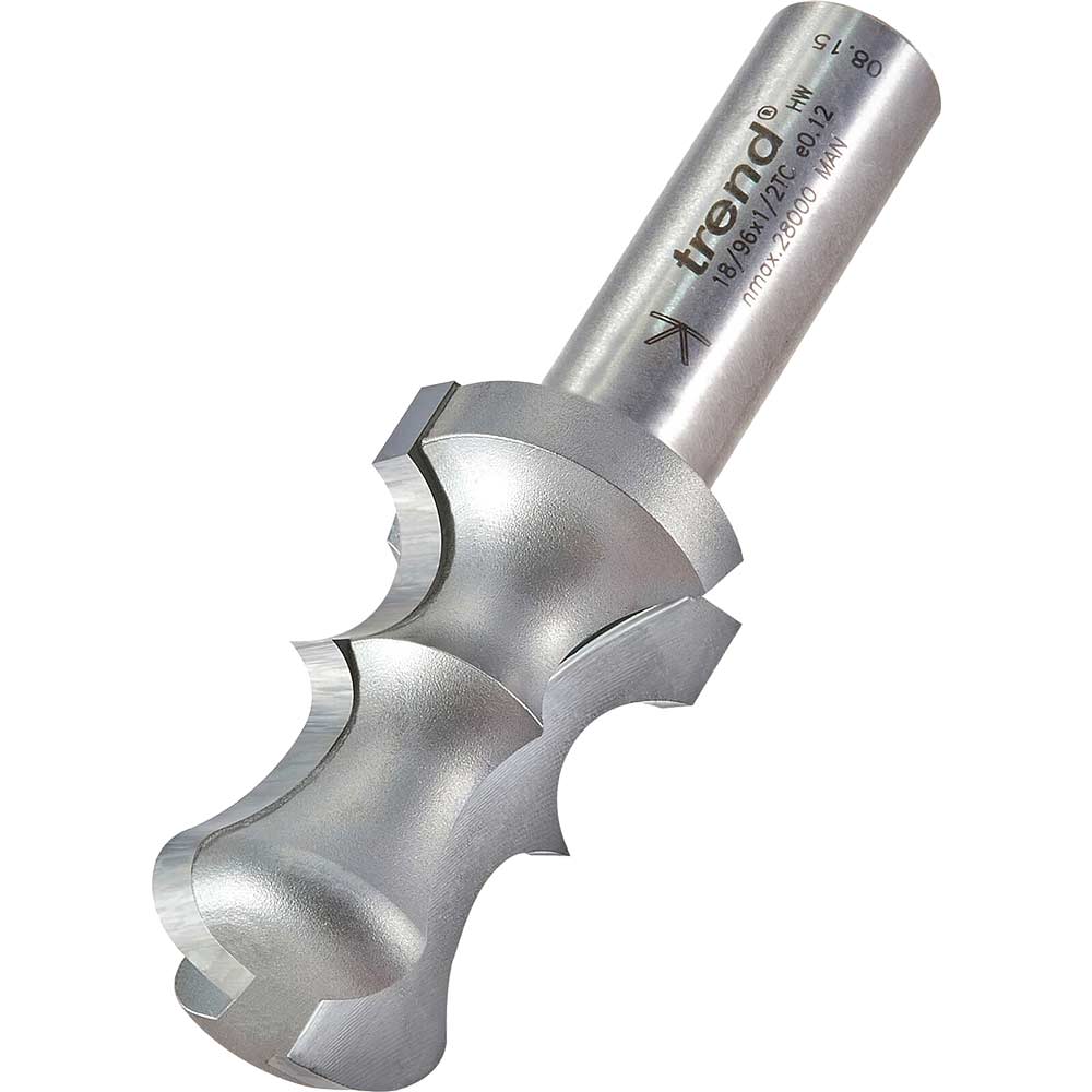 Trend Linenfold Panel Mould Router Cutter | Raised Panel Moulding Bits