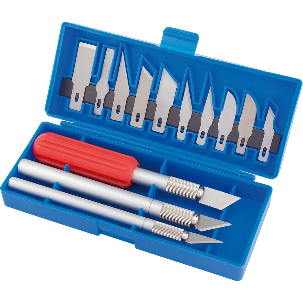 Draper 16 Piece Modellers Knife Kit | Precision Knives