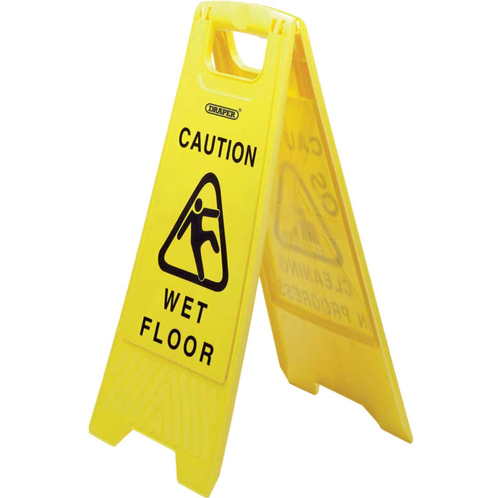 Draper Wet Floor Warning Sign | Safety & Warning Signs