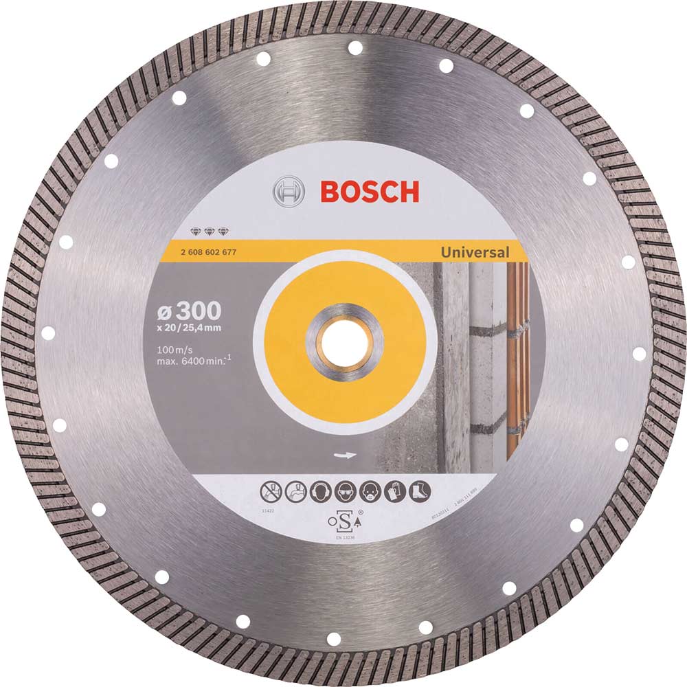 Bosch Turbo Universal Diamond Cutting Disc | Cutting Discs