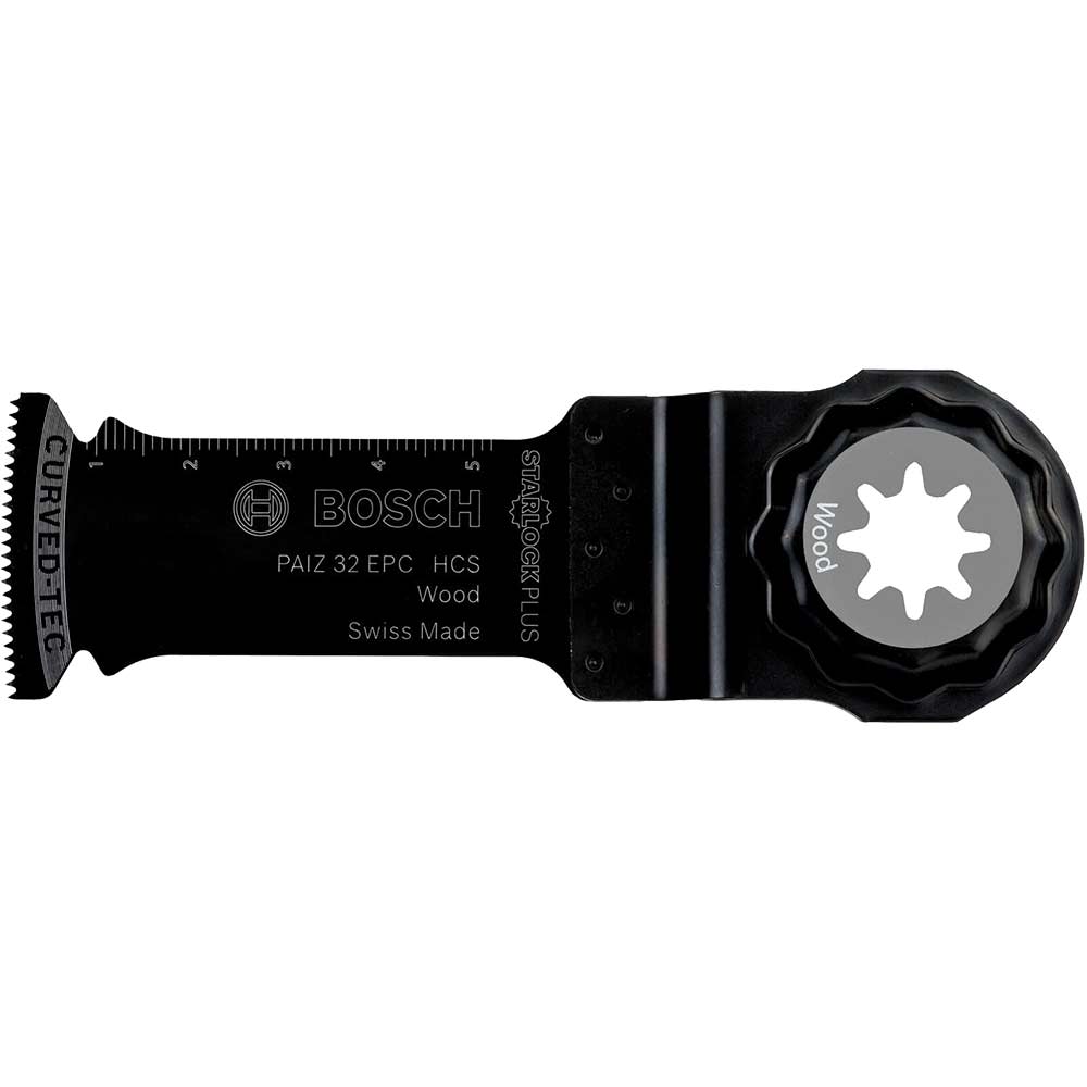 Bosch PAIZ EPC 32mm Wood Starlock Plus Oscillating Multi Tool Saw Blade ...
