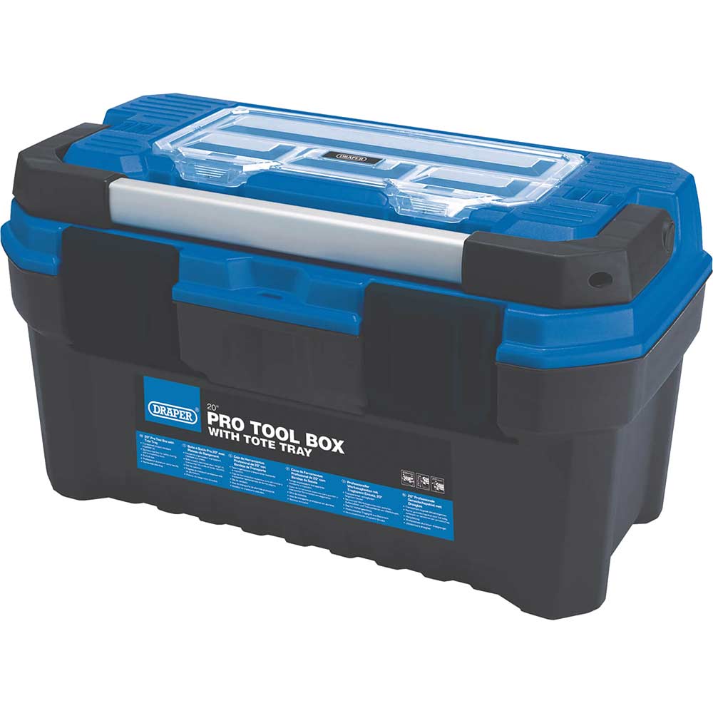 Draper Pro Tool Box and Tote Tray | Tool Boxes
