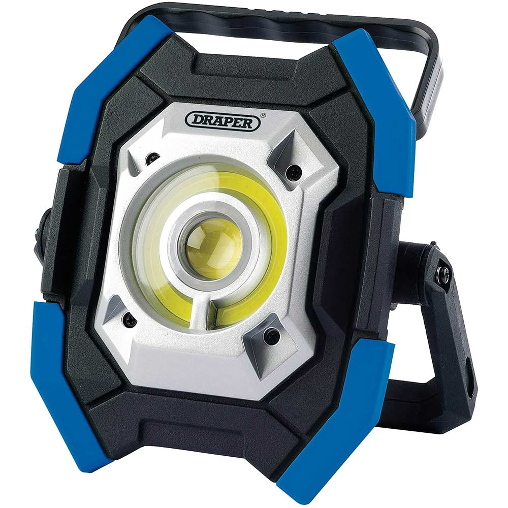 Draper Twin Cob LED Rechargeable Worklight | Work Lights