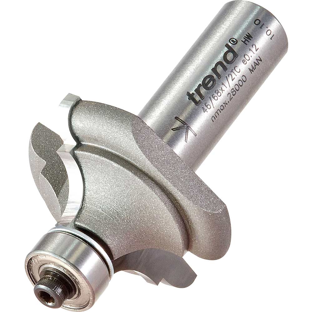 Trend Bearing Guided Classic Ovolo Mould Router Cutter | Ovolo & Round ...