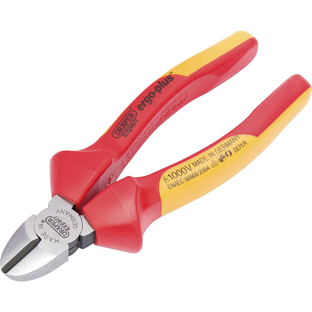 Draper Expert Ergo Plus VDE Insulated Side Cutters 140mm
