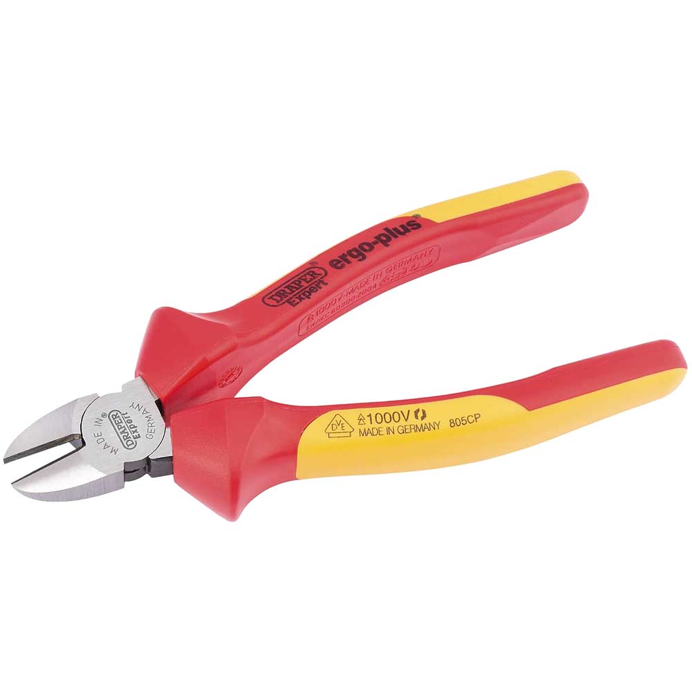 Draper Expert Ergo Plus VDE Insulated Side Cutters 140mm