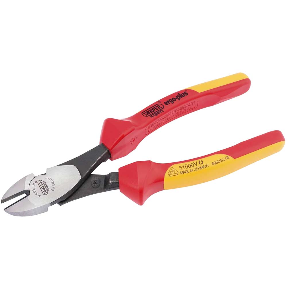Draper Expert Ergo Plus VDE Insulated Side Cutters 140mm