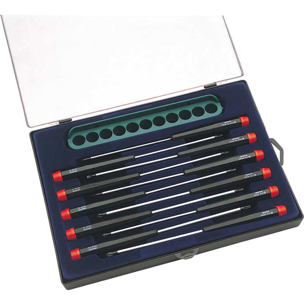 Draper Expert 11 Piece Precision Screwdriver Set | Screwdrivers