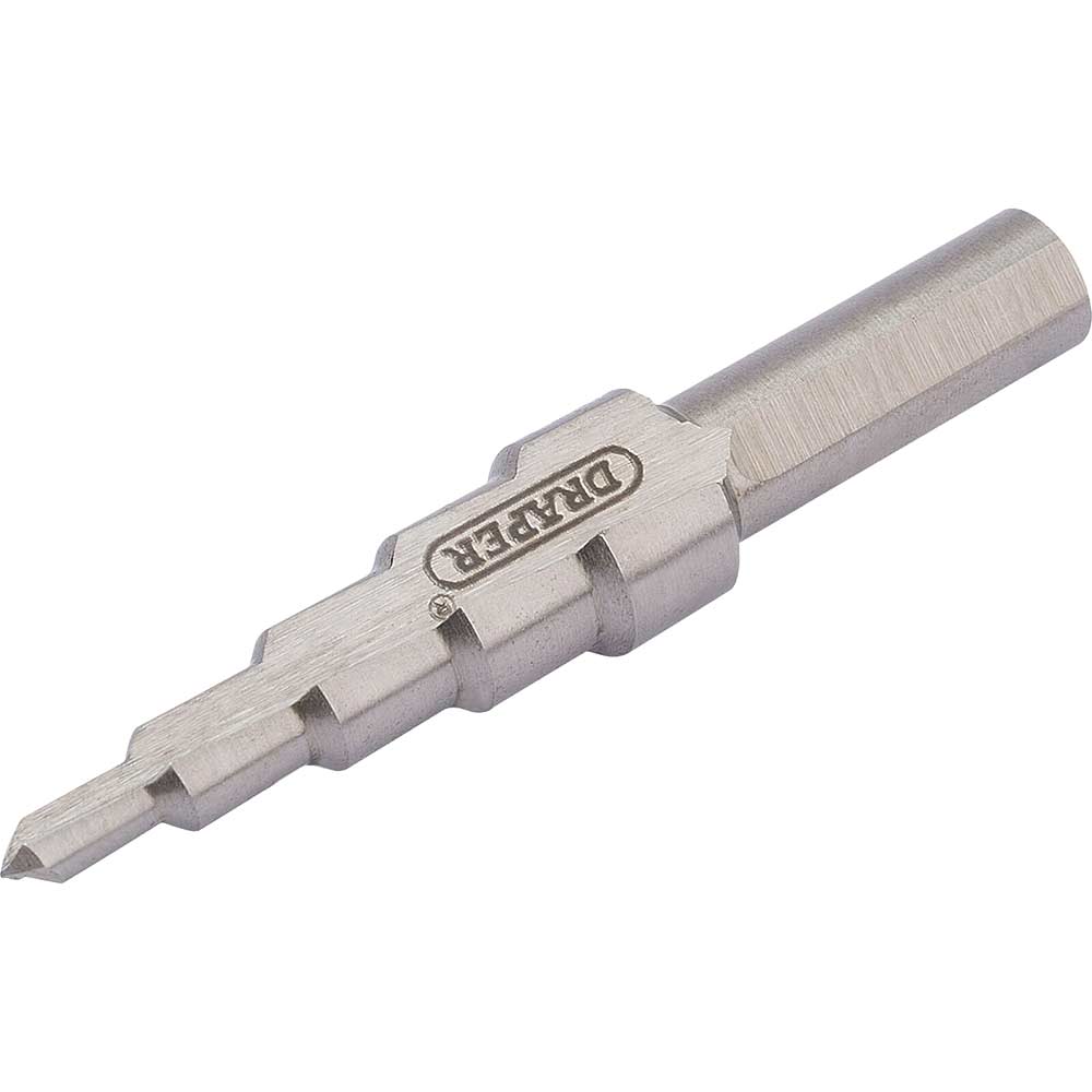 Draper HSS Step Drill Bit | Cone & Stepped Drill Bits