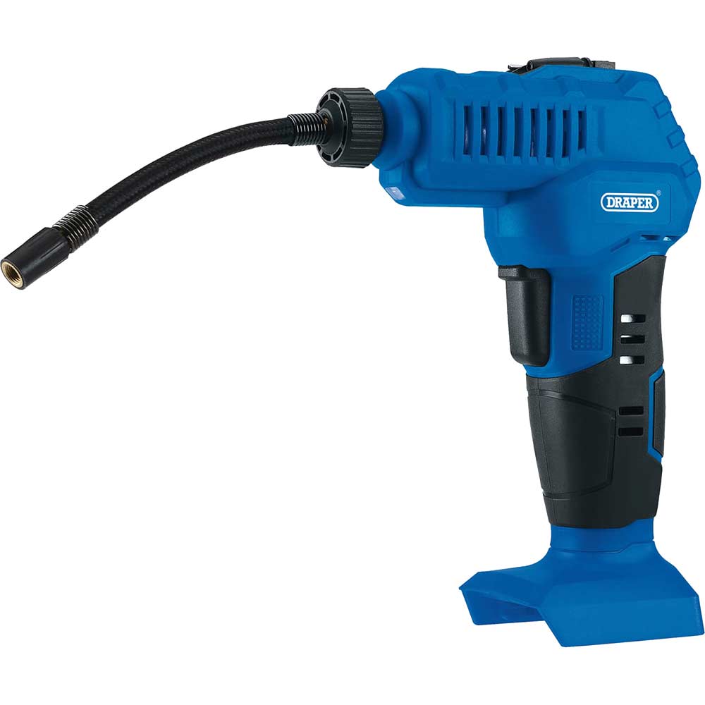 Draper D20AI D20 20v Cordless Air Inflator | Mini Compressor Air Pumps