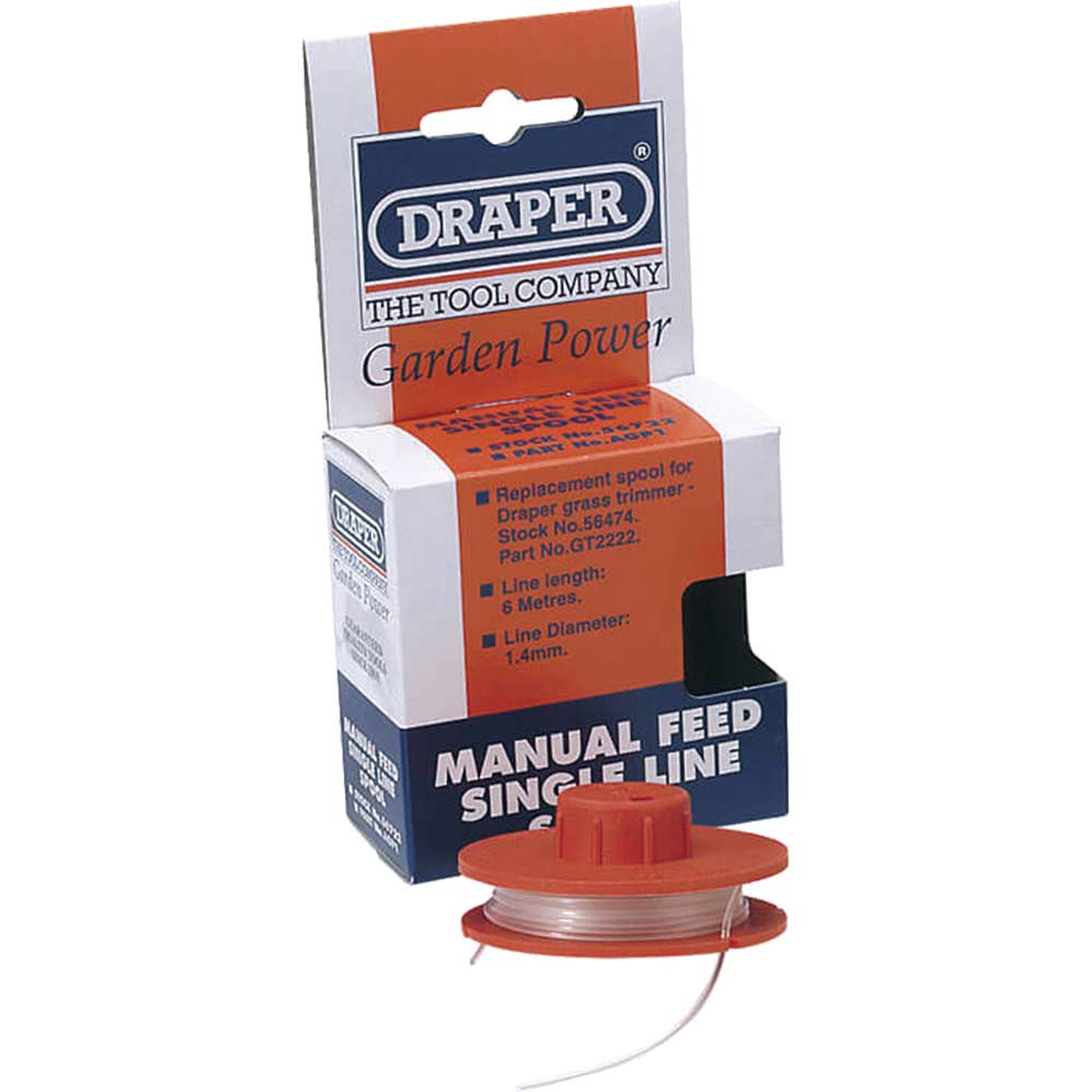 Draper Grass Trimmer Manual Line Feed Spool | Spool & Line
