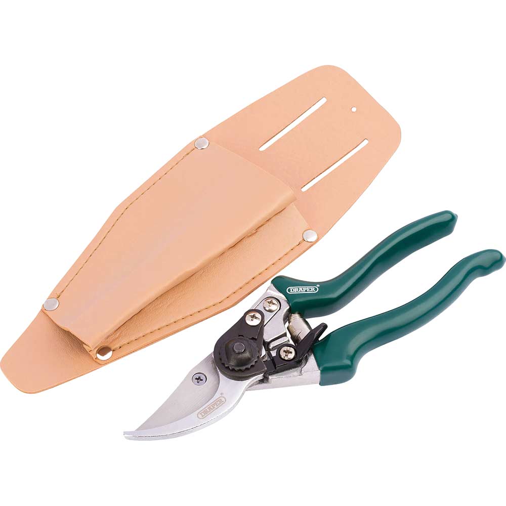 Draper Bypass Secateurs and Holster | Secateurs
