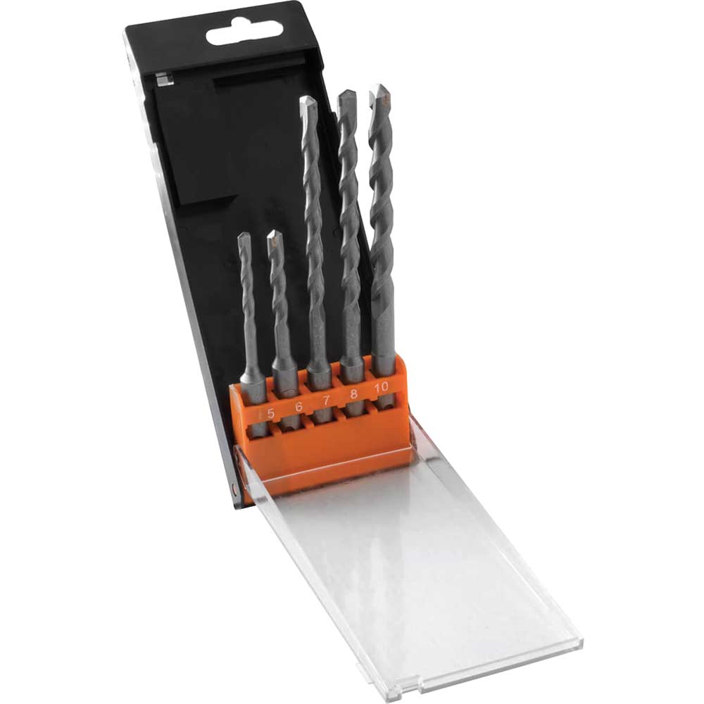 Avit 5 Piece SDS Plus Masonry Drill Bit Set Metric | SDS Plus Drill Bits