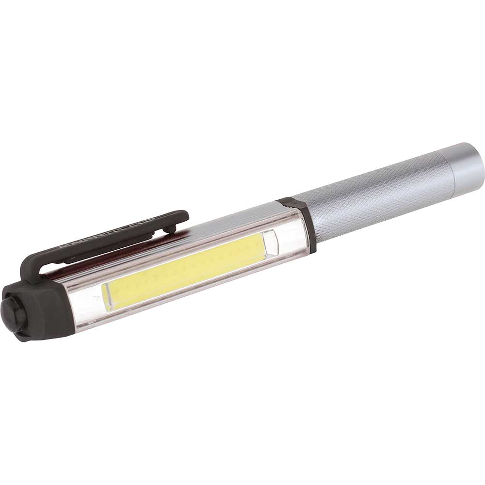 Draper 3W COB LED Aluminium Pocket Torch | Torches