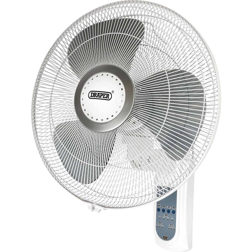Draper Remote Controlled Wall Mounted Fan | Wall Fans