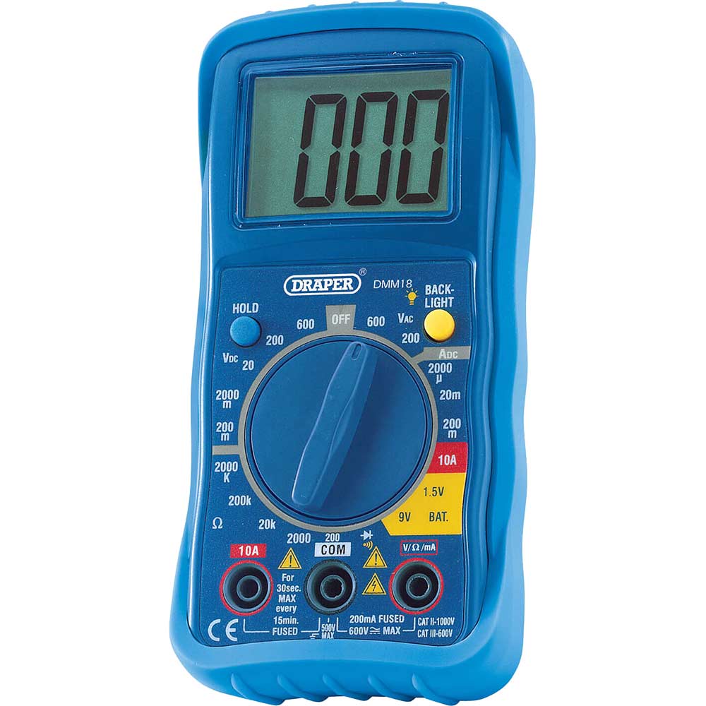 Draper DMM2B Digital Multimeter | Multimeters