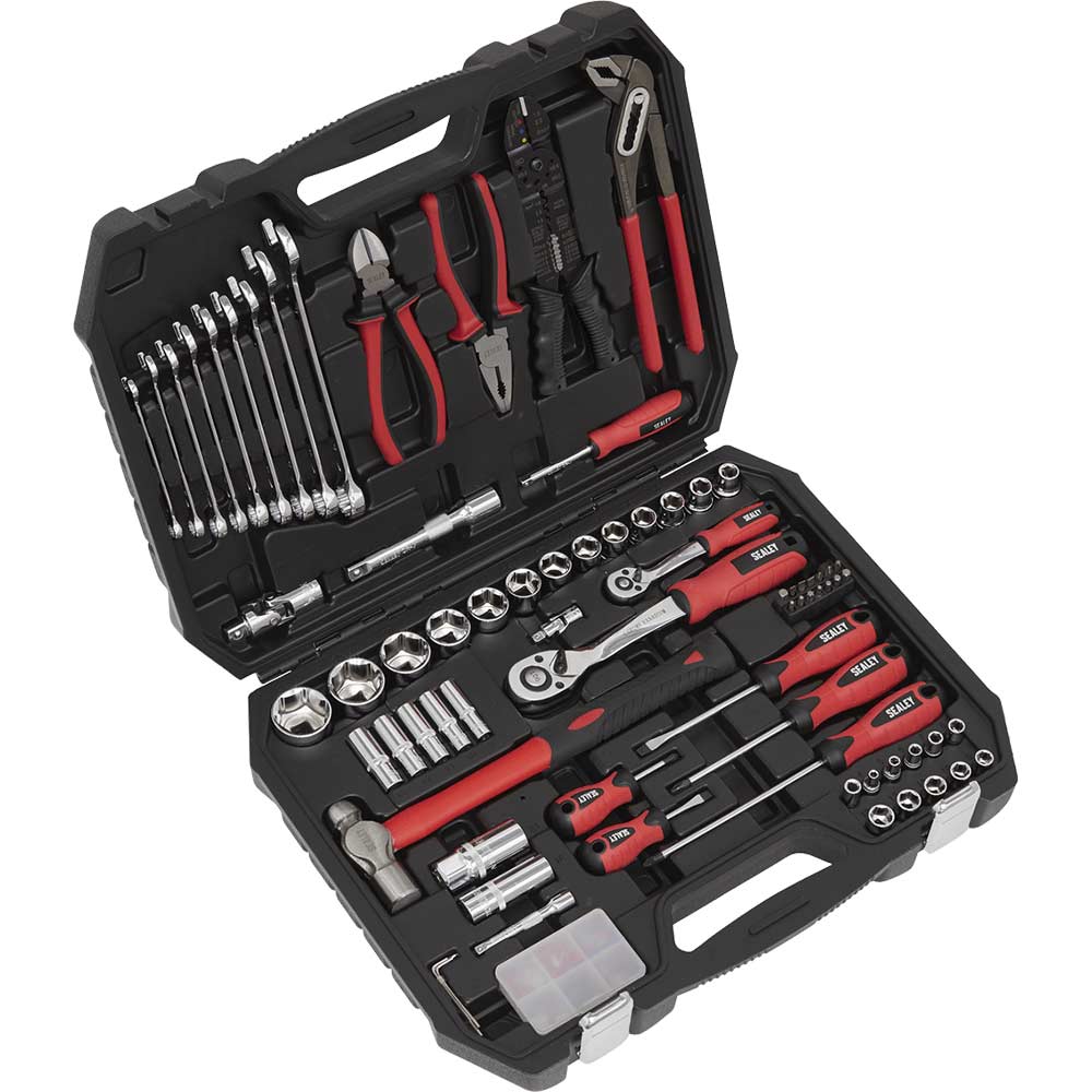 Sealey 100 Piece Mechanics Tool Kit | Hand Tool Kits