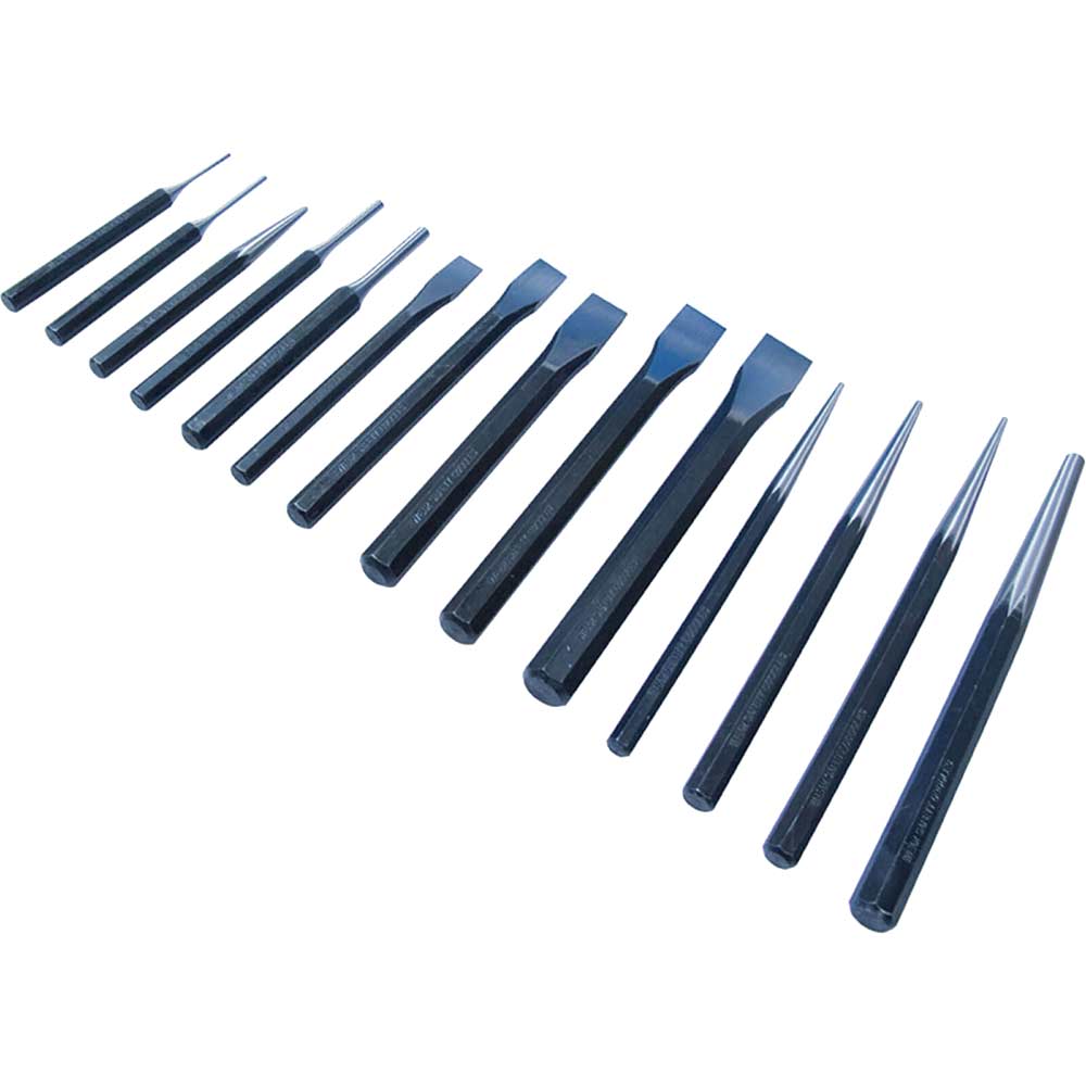 BlueSpot 14 Piece Punch and Cold Chisel Set | Cold Chisels
