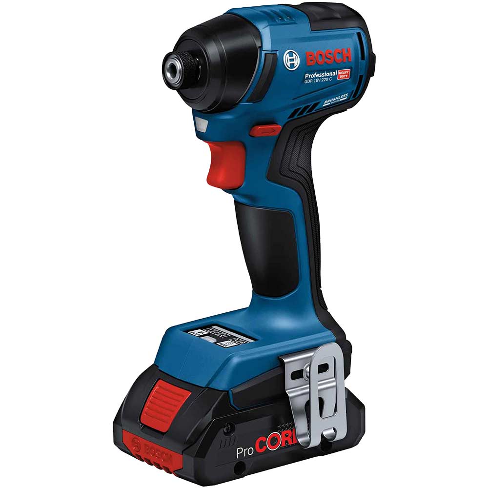 Bosch GDR 18v-220 C 18v Cordless Brushless Impact Driver | Impact Drivers