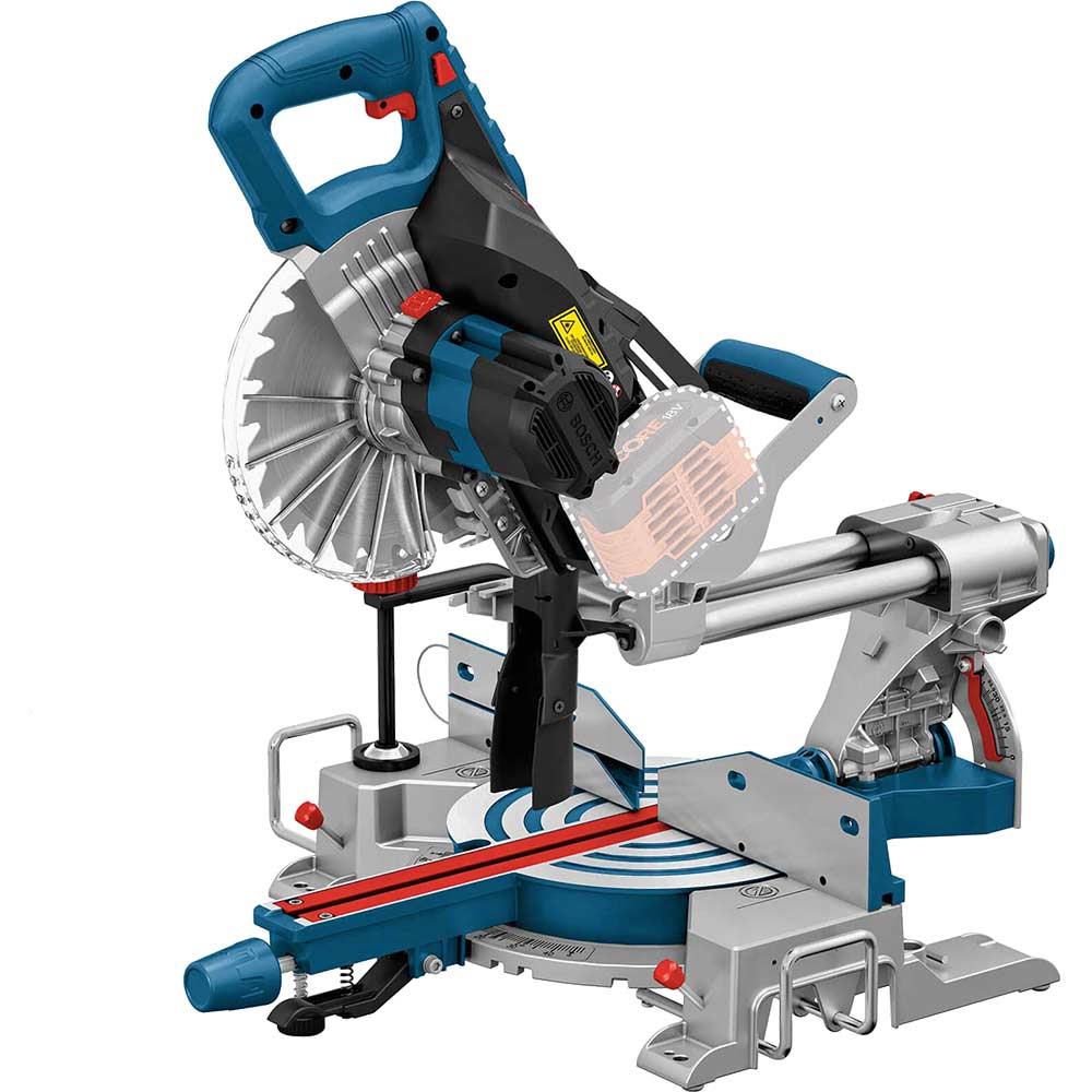 Bosch GCM 18V-216 BITURBO 18v Cordless Brushless Mitre Saw 216mm ...
