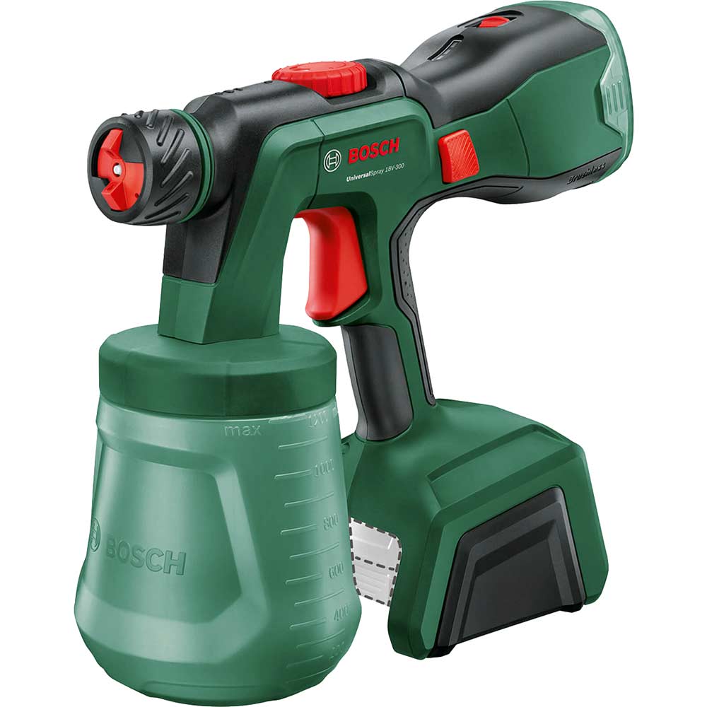 Bosch UNIVERSALSPRAY 18V-300 P4A 18v Cordless Paint Spray System ...