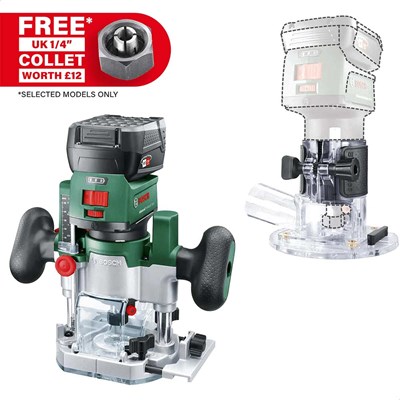 All accessories for Bosch ADVANCEDTRIMROUTER 18V-8 P4A 18v Cordless ...