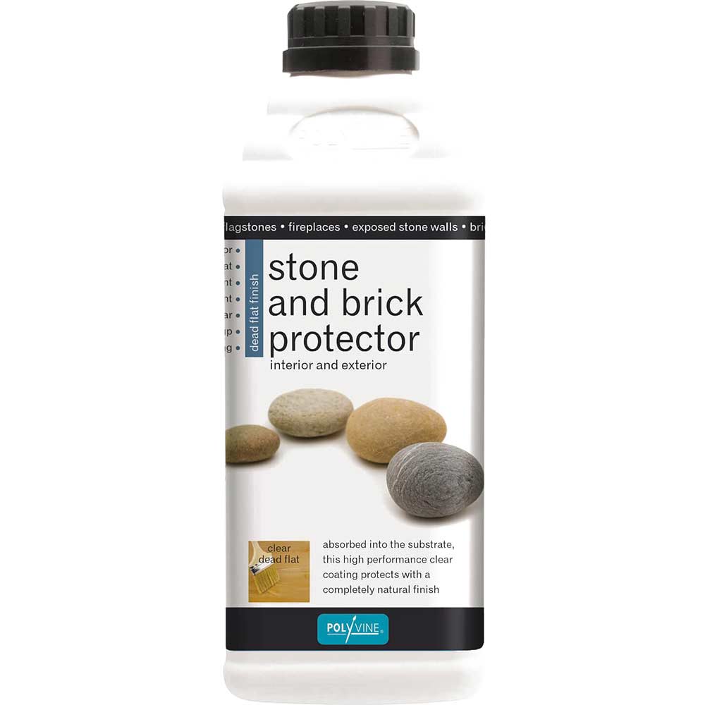 Polyvine Stone and Brick Protector Dead Flat Finish | Stone Care