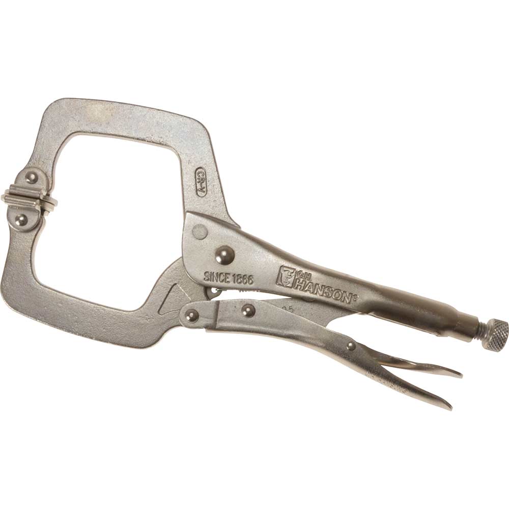 C H Hanson Locking Swivel Pads C Clamp | C Clamps