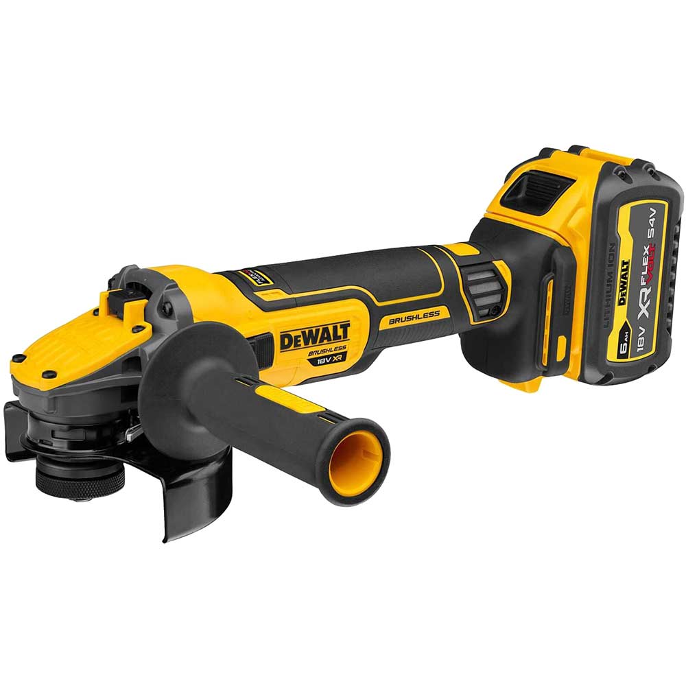 DeWalt DCG409 18v XR Cordless High Power Angle Grinder 125mm | Angle ...