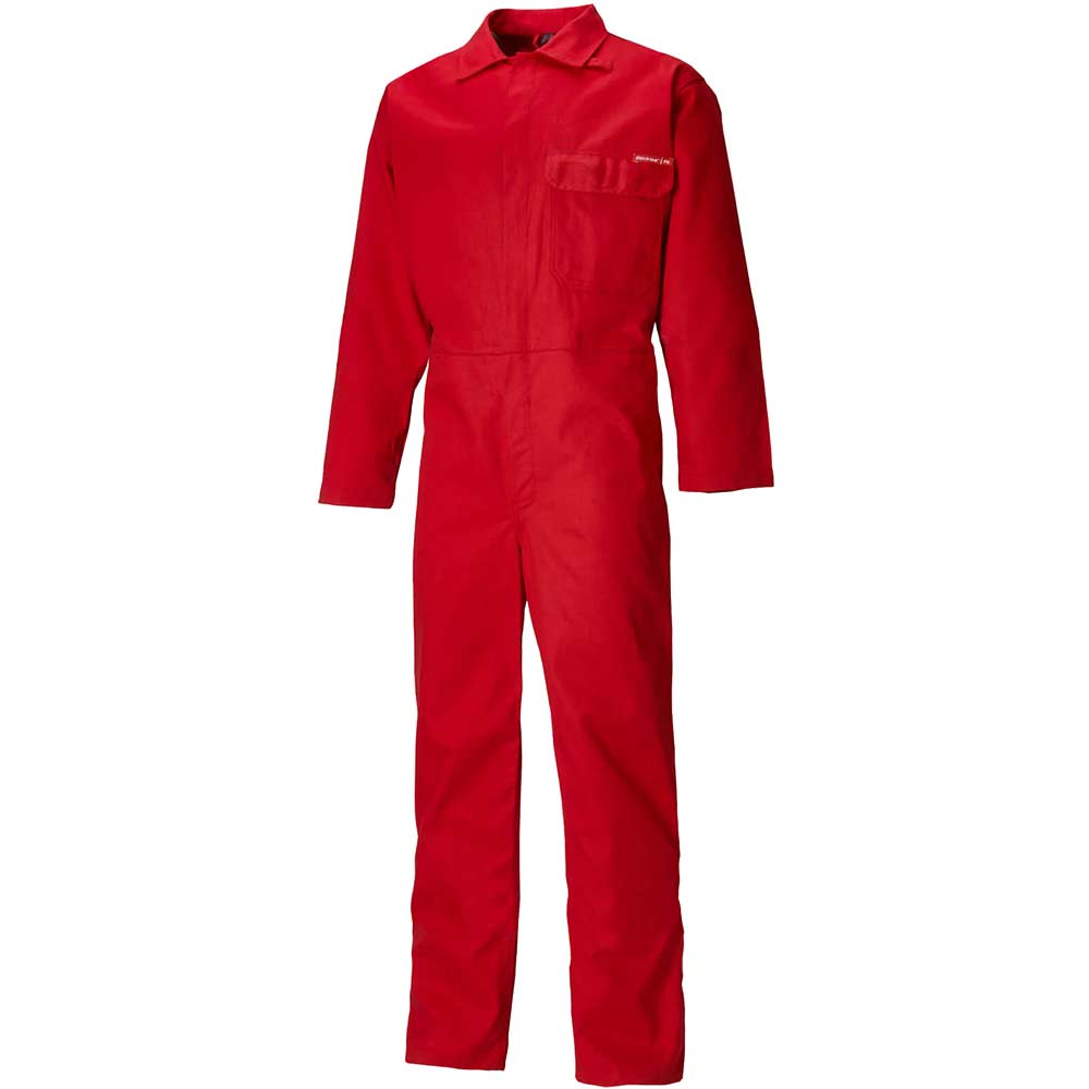 Dickies Mens FR Everyday Overall Red 50" 30"