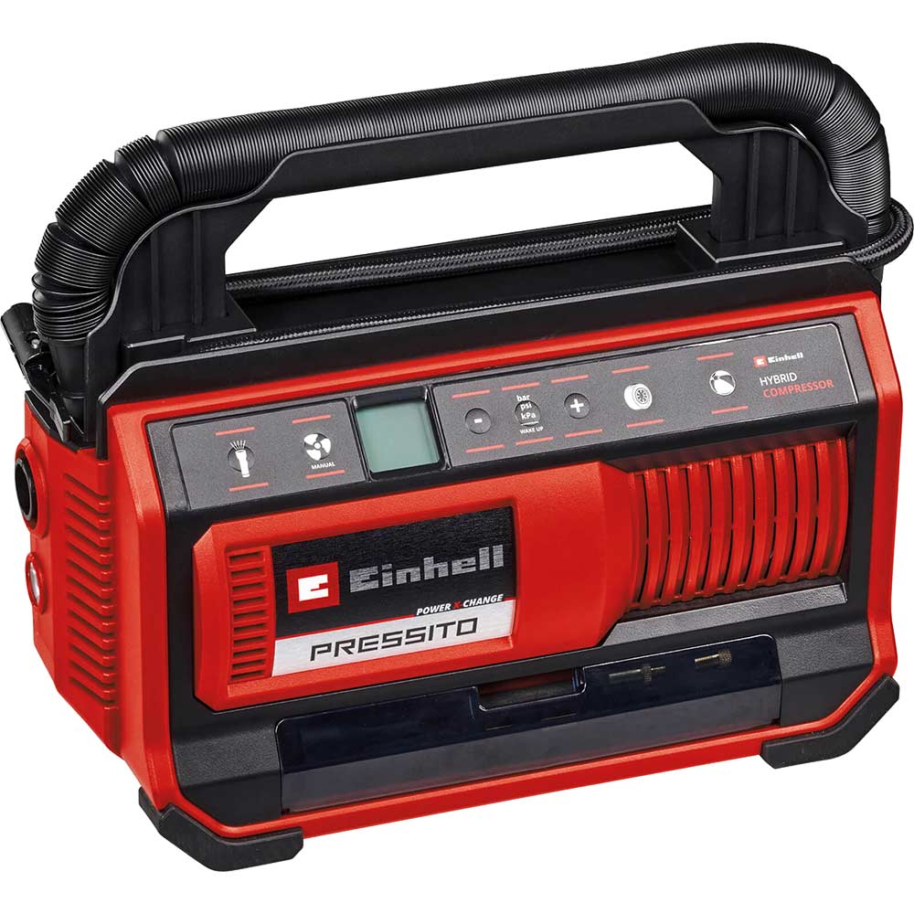 Einhell PRESSITO 18/25 18v Cordless or Mains Air Compressor and ...