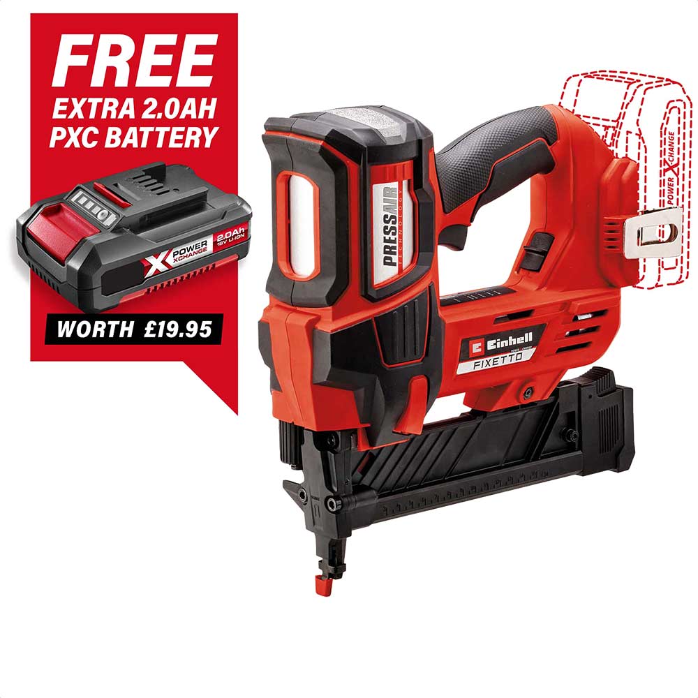 Einhell Professional FIXETTO 18/38 S 18v Cordless Staple Gun | Staple Guns