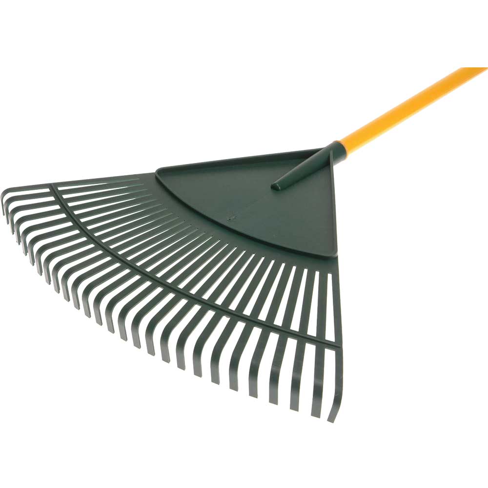 Faithfull Fibreglass Handled Leaf Rake | Rakes