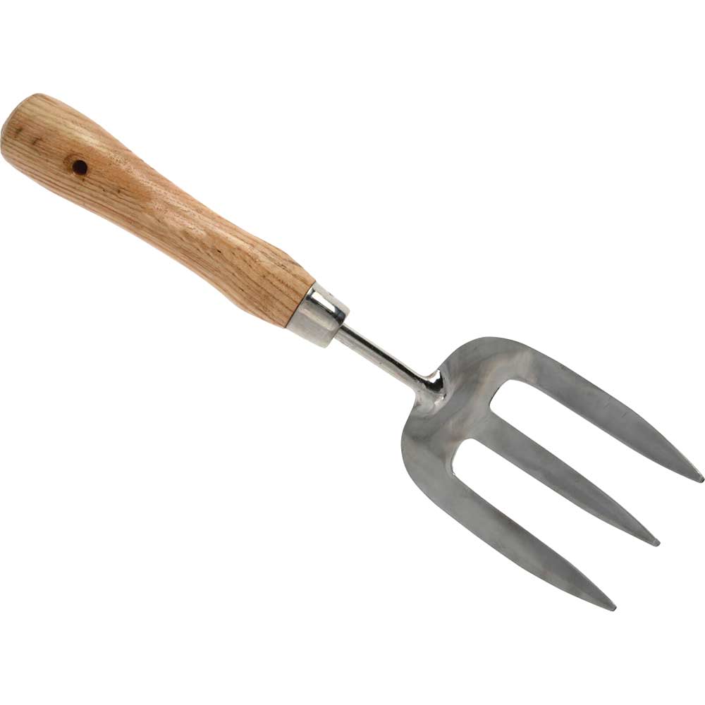 Faithfull Stainless Steel Garden Hand Fork | Garden Hand Forks