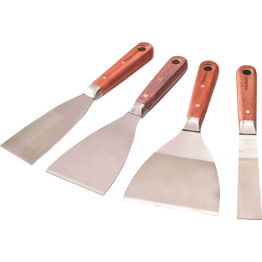 Faithfull 4 Piece Professional Stripping and Filling Set | Filling Knives