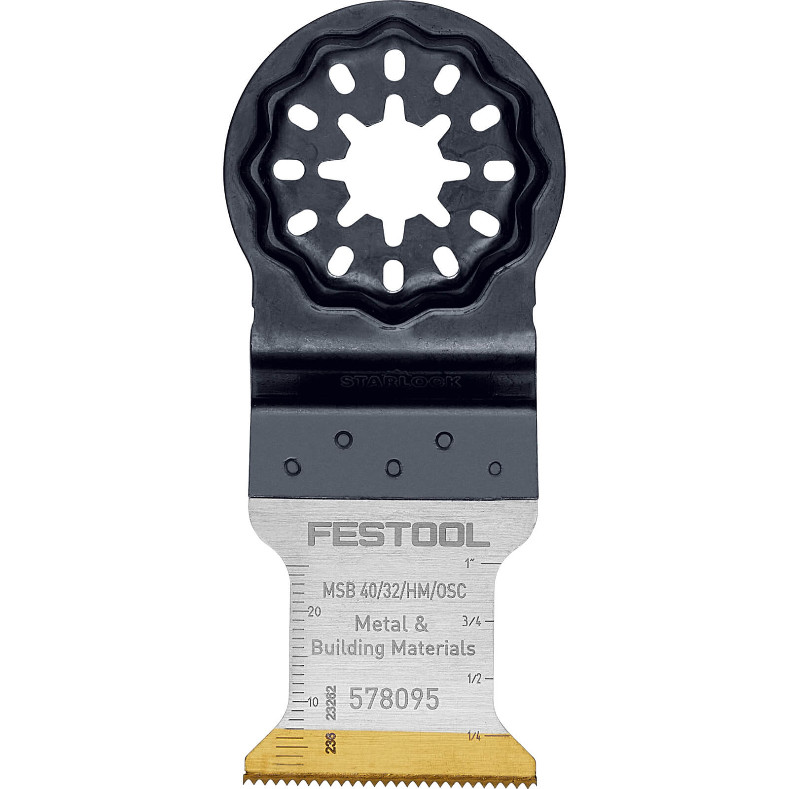 Festool Starlock Carbide Oscillating Multi Tool Plunge Blade | OMT ...